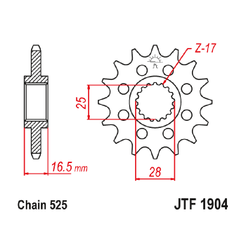 Chain and Sprocket set KTM 1290 Superduke - WeSellParts Bike Shop